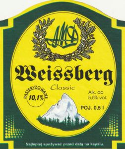 Drink Label: Weissberg (Browar Krotoszyn, PolandCol:PL-BEER-009556