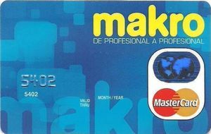 Bank Card: Makro de profesional a profesinal (Caja de Madrid, SpainCol ...