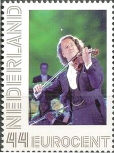 Stamp: André Rieu (Netherlands: Personalized stamps(André Rieu) NVP:NL ...