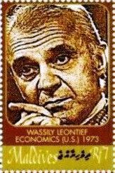 Stamp: Vassily Leontief (Maldives(Nobel Prizes, 100th Anniversary (2001 ...