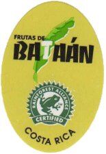 Fruit Sticker: Bataan (Costa RicaCol:CR-FR-00652