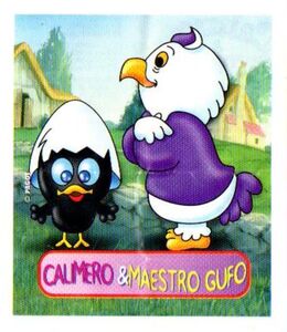 Meal Toy: Calimero & Maestro Gufo (Kinder Surprise, Europe(Calimero ...
