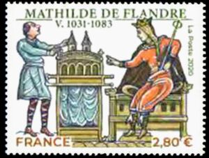 Stamp: Matilda of Flanders(c. 1031-1083) (France(The great hours of the ...
