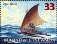 Stamp: Fijian Ndrua (Marshall Islands(History's Greatest Fighting Ships ...