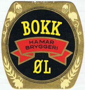 Drink Label: Bokk øl (Hamar Bryggeri, NorwayCol:NO-BEER-000155