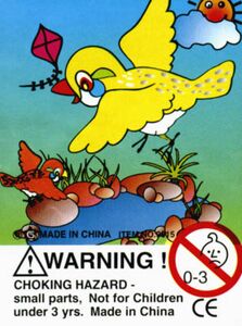 Meal Toy: Bird (Kinder Surprise, Europe(Animal puzzles) Col:SCHN-0000-0007