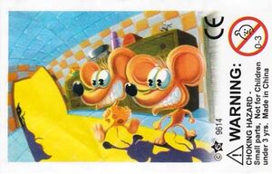 Meal Toy: Mouse (Kinder Surprise, Europe(Animal puzzles) Col:SCHN-0000-0018