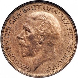 Coin: 1 Penny (Modified head) (United Kingdom of Great Britain ...
