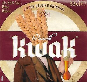 Drink Label: Pauwel Kwak (Brouwerij Bosteels, BelgiumCol:BE-BEER-028046
