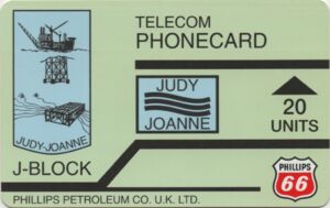Phonecard: Phillips Petroleum - Judy-Joanne (CN Above Arrow) (Oil Rigs ...