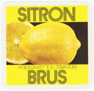 Drink Label: Sitron brus (Aksjeselskapet Tou, NorwayCol:NO-SODA-000081
