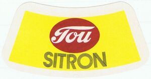 Drink Label: Sitron brus (Aksjeselskapet Tou, NorwayCol:NO-SODA-000081