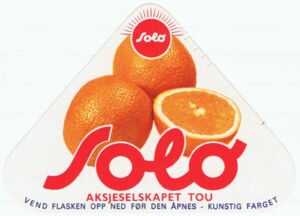 Drink Label: Solo (Aksjeselskapet Tou, NorwayCol:NO-SODA-000082