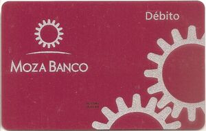 Bank Card: Moza Banco (Moza Bank, MozambiqueCol:MZ-GM-0026