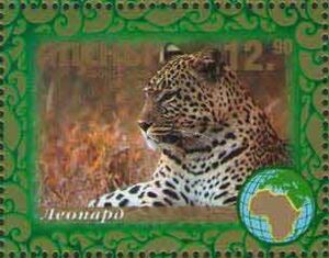 Stamp: Leopard (Abkhazia(South Africa (1st Issue)) Mi:AB 829A