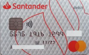 Bank Card: Santander (Santander Bank Polska, PolandCol:PL-MC-0366.03