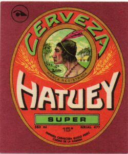 Drink Label: Hatuey super 15° (Cervecera Hatuey, CubaCol:CU-BEER-000013