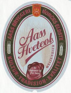 Drink Label: Hvete (Aass Brewery, NorwayCol:NO-BEER-000192
