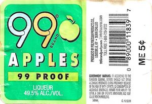 Drink Label: Apples 99 Proof (Polynesian Products Co, United States of ...