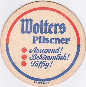 Bierviltjes: Wolters (Hofbrauhaus Wolters, DuitslandCol:DE-029615