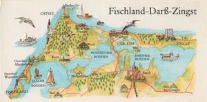 Cartões Postais: Fischland-Darss-Zingst | Map of the Region (República ...