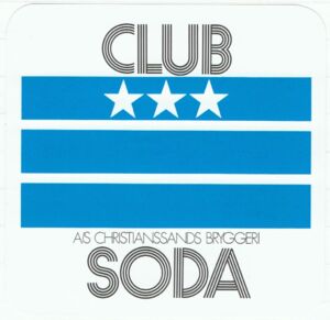 Drink Label: Club Soda (Christiansands brewery, NorwayCol:NO-SODA-000102
