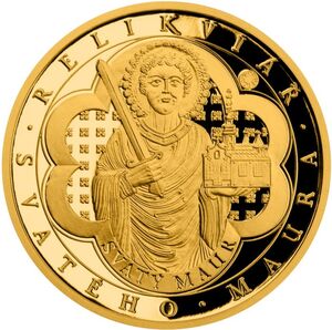 Coin: 10 Dollars (Saint Maura reliquary - Saint Maura) (Niue ...