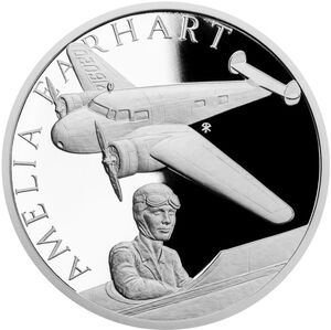 Coin: 1 Dollar (Century of Flight - Century of Flight Amelia Earhart ...