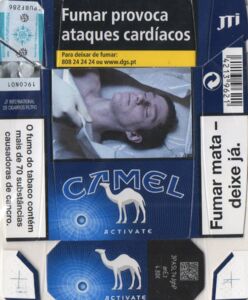 Cigarette Pack: Camel activate (PortugalCol:PT-CT-0126