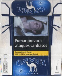 Cigarette Pack: Camel activate (PortugalCol:PT-CT-0126