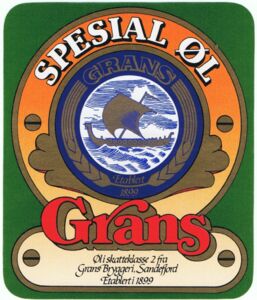 Etiqueta de bebida: Spesial øl (Grans Brewery, NoruegaCol:NO-BEER-000217