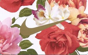 Gift Card: Gold Logo on Flowers (Nike, United States of America(Nike ...