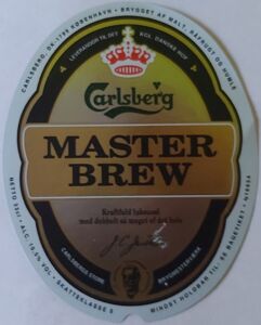 Drink Label: Master Brew (Carlsberg Bryggerierne, DenmarkCol:DK-BEER-000420