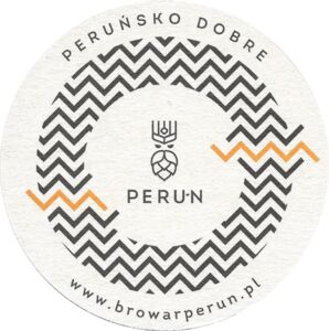 Beer Coaster: Perun (Browar Perun, PolandCol:PL-002008
