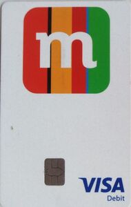 Bank Card: Visa Debit (BRE Bank SA/MultiBank/mBank, PolandCol:PL-VI-0521