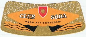 Drink Label: Club Soda (Bodø Aktiebryggeri, NorwayCol:NO-SODA-000144
