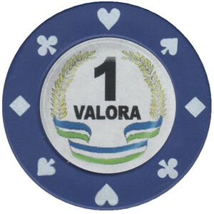 Coin: 1 Valora (Fantasy Issues(Molossia)