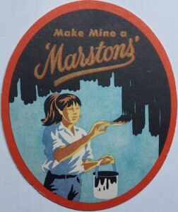 Sous-bock de bière: Marstons (Marston's (Carlsberg Marston's Brewing Co ...