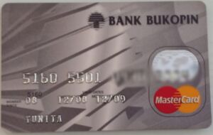 Bank Card: Bank Bukopin - Regular Master (Bank Bukopin, IndonesiaCol:ID ...