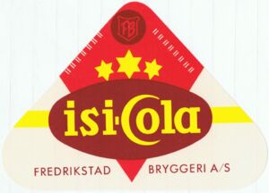 Drink Label: Isi-Cola (Fredrikstad Bryggeri, NorwayCol:NO-SODA-000205