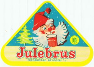 Drink Label: Julebrus (Fredrikstad Bryggeri, NorwayCol:NO-SODA-000206
