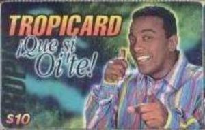 Phonecard: Tropicard - Que si Oi'te! 10$ (Codetel, Dominican Republic(Tropicard) Col:DO-COD-TRO ...