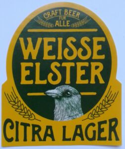 Drink Label: Weisse Elster Citra Lager (Privatbrauerei Bergt, Germany ...