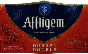 Drink Label: Affligem Dubbel Double (Affligem Brouwerij, BelgiumCol:BE ...