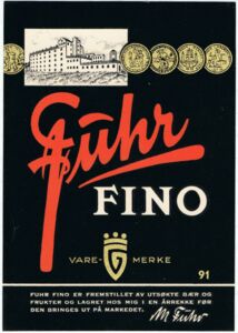 Drink Label: Fuhr Fino (Fuhr-Grimstad gartneri, NorwayCol:NO-WINE-000005