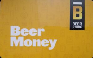 Gift Card: Beer Money! over beer images in the background (Beer Store ...
