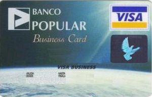 Bank Card: Business Card (Banco Popular, SpainCol:ES-VI-0208
