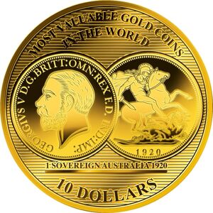Moneda: 10 Dollars (World's Most Valuable Gold Coins - Australian ...