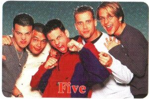 Pocket Calendar: Five (Ukraine(Singers) Col:UA-2001-Music-001.01