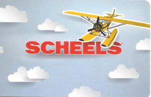 Gift Card: Airplane (Scheels, United States of America(Scheels) Col:US ...